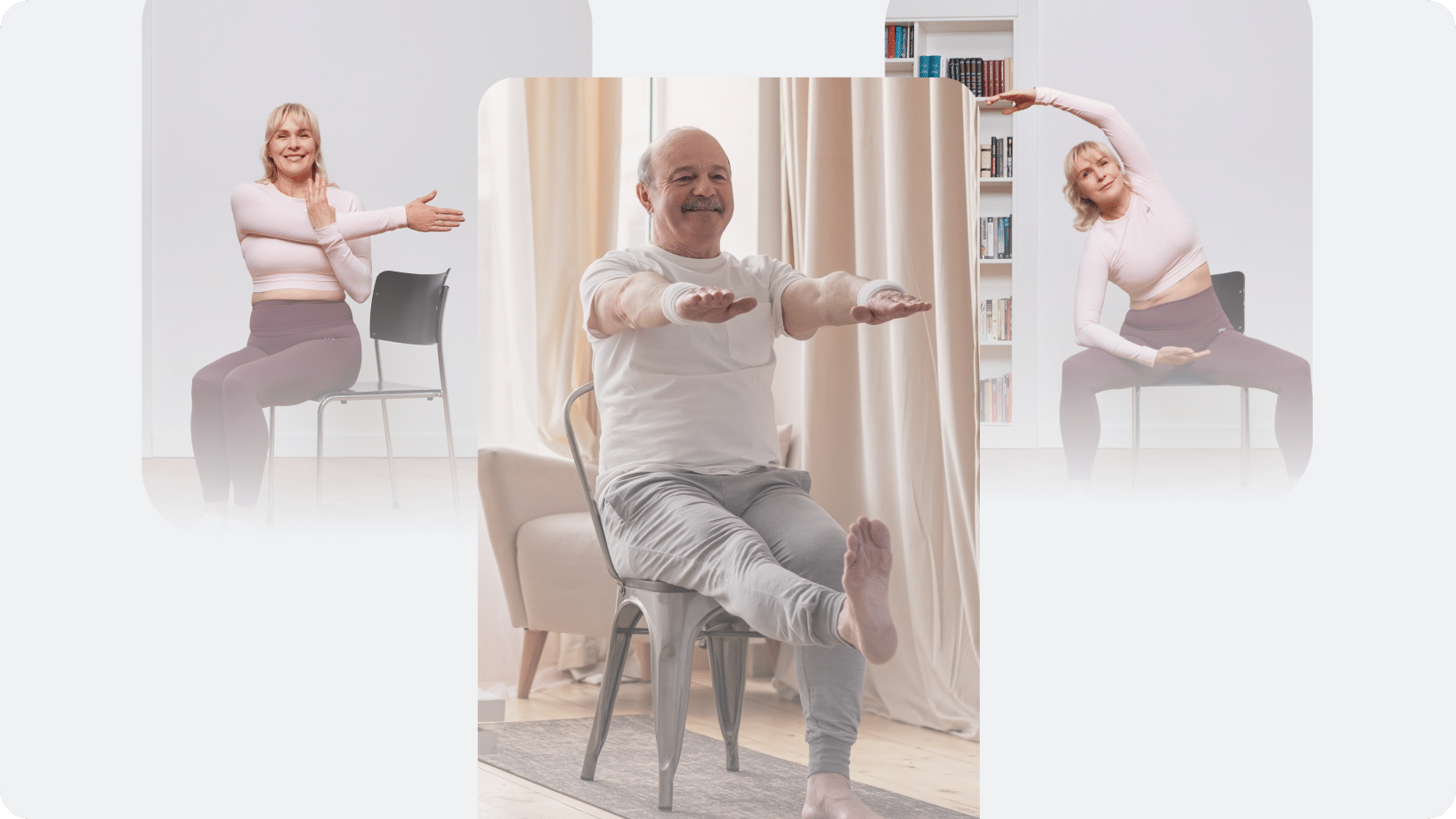 Men’s Chair Workout for Building Muscle: 8 Exercises to Do with ...