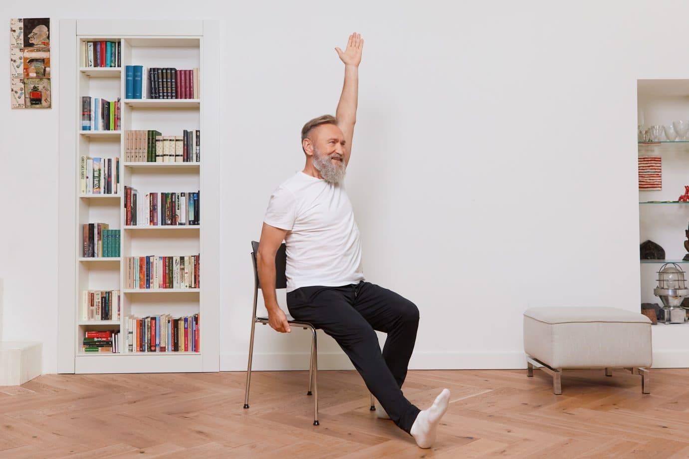 Men’s Chair Workout for Building Muscle: 8 Exercises to Do with ...