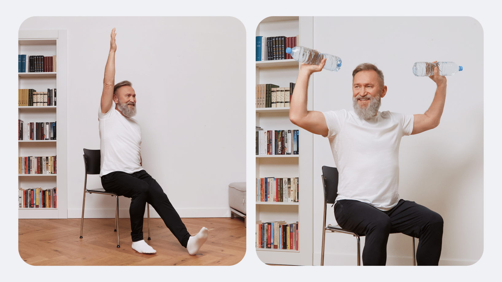 Chair Yoga for Men Over 50: 10 Gentle Exercises to Improve Flexibility ...