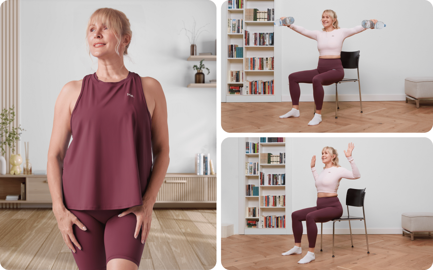 Chair Yoga Sequence for Seniors, With Exercise Steps and Modifications ...