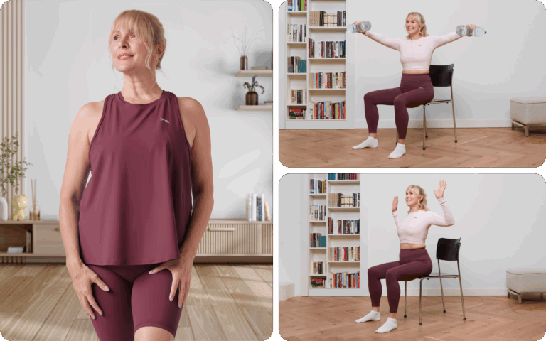 10 Chair Yoga Poses For Beginners - BetterMe