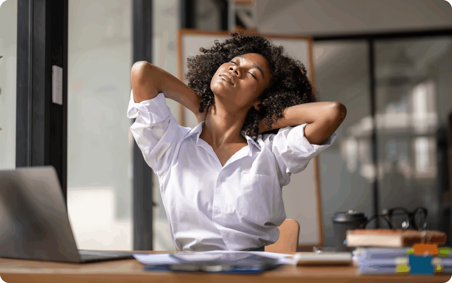 Desk Yoga Poses That Melt Away Stress In Minutes - BetterMe