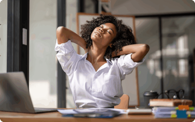 Desk Yoga Poses That Melt Away Stress In Minutes - BetterMe