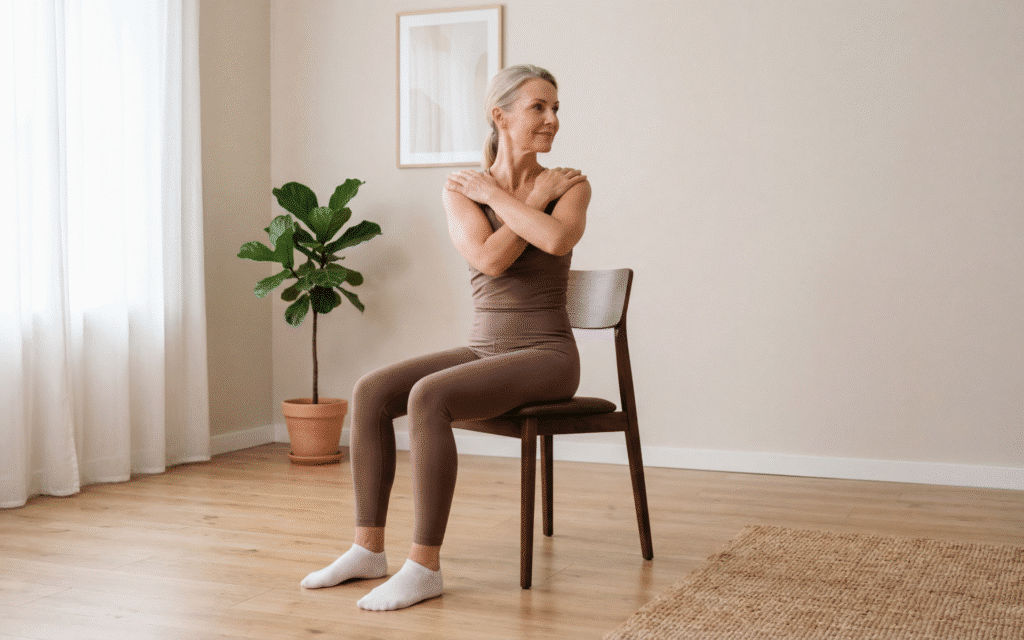 12 Chair Stretches To Relieve Work-From-Home Fatigue - BetterMe